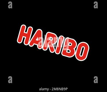 Haribo, Logo, Black background Stock Photo - Alamy