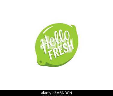 HelloFresh, Logo, White background Stock Photo - Alamy