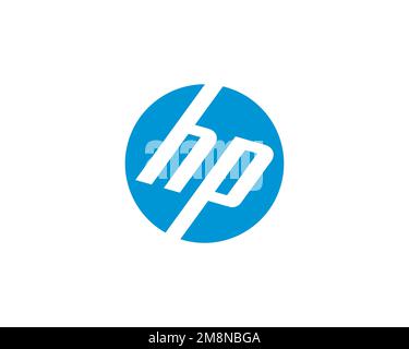 Hewlett Packard Israel, Logo, White Background Stock Photo - Alamy