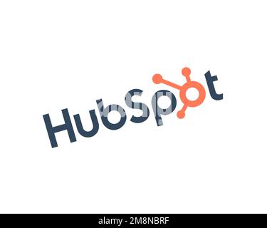 HubSpot, Logo, White background Stock Photo - Alamy