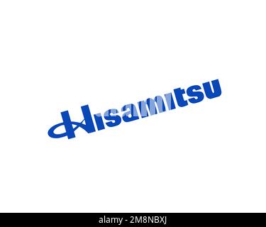Hisamitsu Pharmaceutical, rotated logo, white background B Stock Photo ...