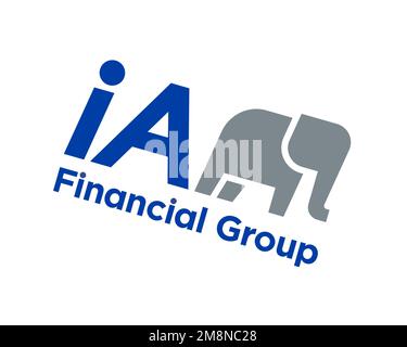 IA Financial Group, Logo, White background Stock Photo - Alamy
