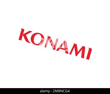 Konami, Logo, White background Stock Photo - Alamy