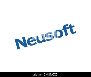 Neusoft, Logo, White background Stock Photo - Alamy