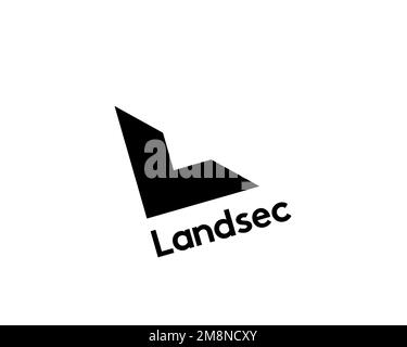 Landsec, Logo, White background Stock Photo - Alamy
