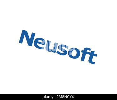 Neusoft, Logo, White background Stock Photo - Alamy
