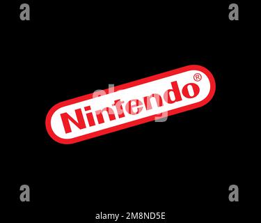 Nintendo Research & Development 2, Logo, Black background Stock Photo ...