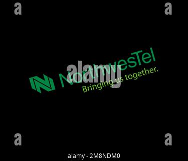 Northwestel, Logo, Black background Stock Photo - Alamy