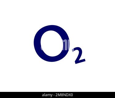 O2 Ireland, Logo, White background Stock Photo - Alamy