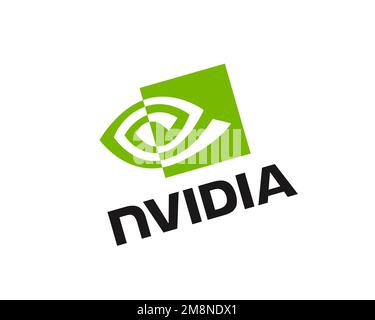 Nvidia, Logo, White background Stock Photo - Alamy