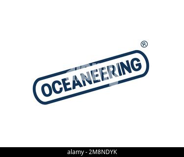 Oceaneering International, rotated logo, white background B Stock Photo ...
