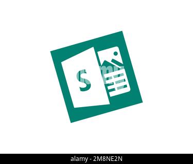 Office Sway, rotated logo, white background B Stock Photo - Alamy