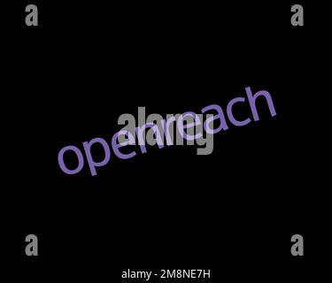 Openreach, Logo, Black background Stock Photo - Alamy