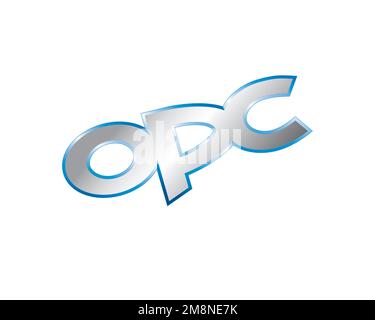 Opel Performance Center, rotated logo, black background B Stock Photo ...