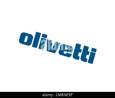 Olivetti, Logo, White background Stock Photo - Alamy