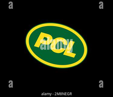 PCL Construction, Logo, Black background Stock Photo - Alamy