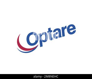 Optare, Logo, White background Stock Photo - Alamy
