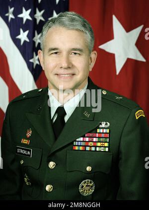 Portrait of US Army Brigadier General Patrick D. Sculley (uncovered ...
