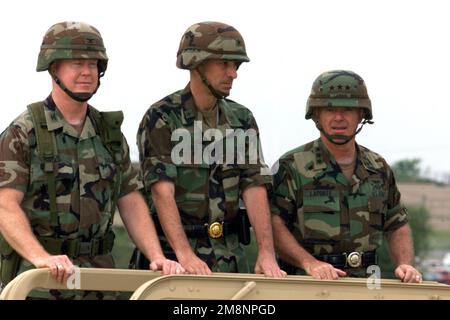 US Army Lieutenant General Leon J. LaPorte, Commander of III Corps and ...