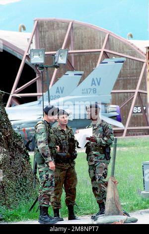SENIOR AIRMAN Jerome Mack, a 31st Security Forces Squadron Patrolman ...