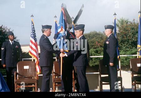 Lieutenant General Robert Raggio (left), Commander of Aeronautical ...