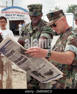During Operation AVID RESPONSE (OAR) Marine Corps Lance Corporal ...