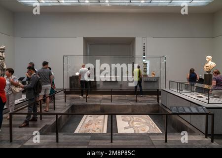 The Louvre museum exhibits of ABU dhabi Stock Photo - Alamy