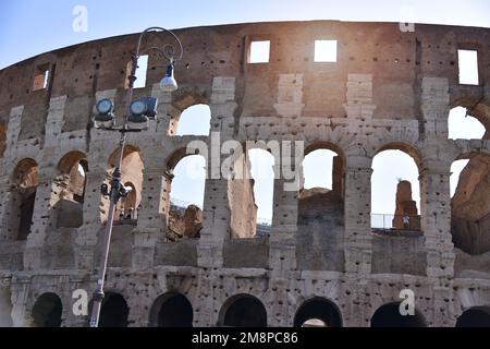 Rome, Italy, 7th June: Coliseum or Flavian Amphitheatre (Amphitheatrum ...