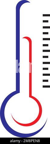 termometer logo stock illustration design Stock Vector Image & Art - Alamy