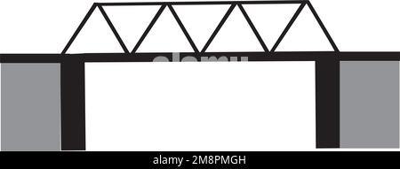 Bridge Logo Template vector icon illustration design Stock Vector Image ...