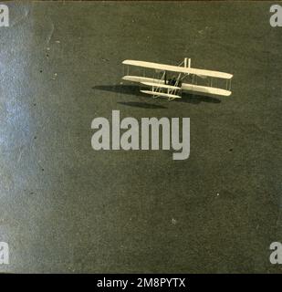 Italian biplane, 1910's Stock Photo - Alamy