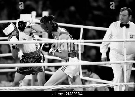 Boxing - Los Angeles Olympic Games 1984 Stock Photo - Alamy