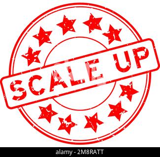 Grunge black upsize word rubber seal stamp on white background Stock Vector Image & Art - Alamy