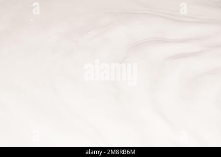 White liquid, waves, fluidity Stock Photo - Alamy