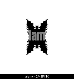 Rorschach test icon. Simple style Rorschach test background symbol ...