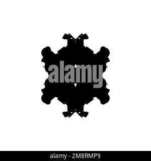 Rorschach test icon. Simple style Rorschach test background symbol ...