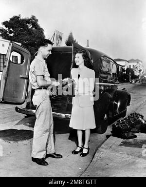 American actress Susan Hayward in the movie Top Secret Affaire, USA ...
