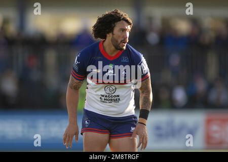 Wakefield, UK. 15th Jan, 2023. The Be Well Support Stadium, Wakefield ...