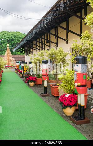 Pomerode, Brazil - Circa December 2022: Christmas decorations ...