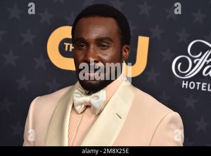 Tramell Tillman arrives at the 28th annual Critics Choice Awards at The ...