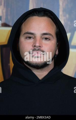 Yanis Marshall attending the Asterix Et Obelix: L'Empire du Milieu ...