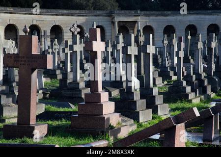 The Great Circle and Colonnades Brompton Cemetery's distinctive ...