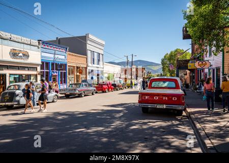 September 17th 2022- A classic car show takes place in downtown Creede ...