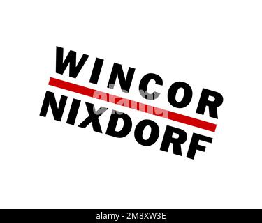 Wincor Nixdorf, Logo, White background Stock Photo - Alamy