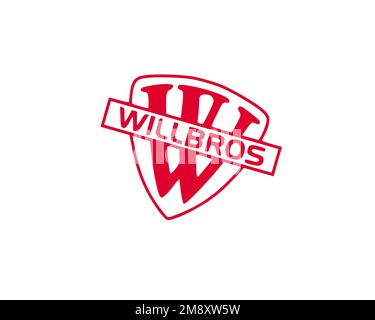 Willbros Group, rotated logo, white background Stock Photo - Alamy