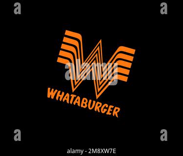 Whataburger, Logo, Black background Stock Photo - Alamy