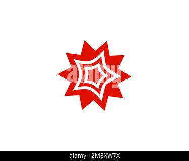 Wolfram Mathematica, rotated logo, white background B Stock Photo - Alamy
