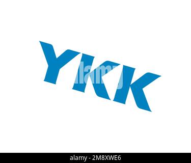YKK, Logo, White background Stock Photo - Alamy