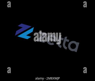 Zetta cloud backup, Logo, Black background Stock Photo - Alamy
