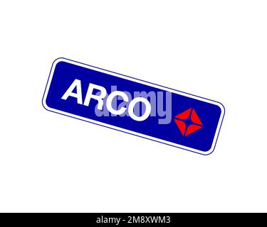 ARCO, Logo, White background Stock Photo - Alamy